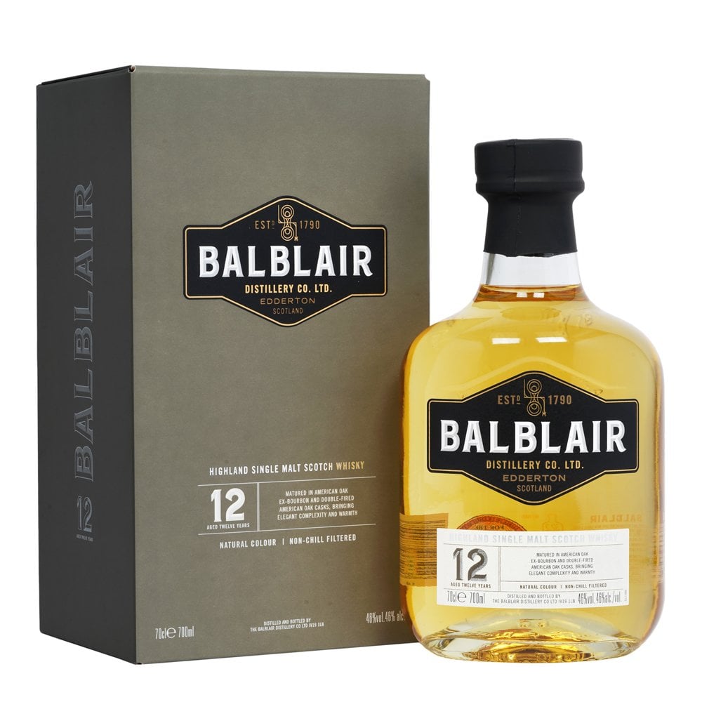 Balblair 12 Year Old 70cl – Whisky Estate